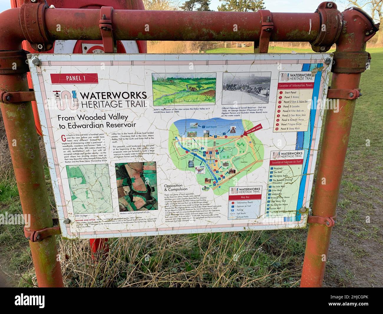 Sywell country park england hi-res stock photography and images - Alamy