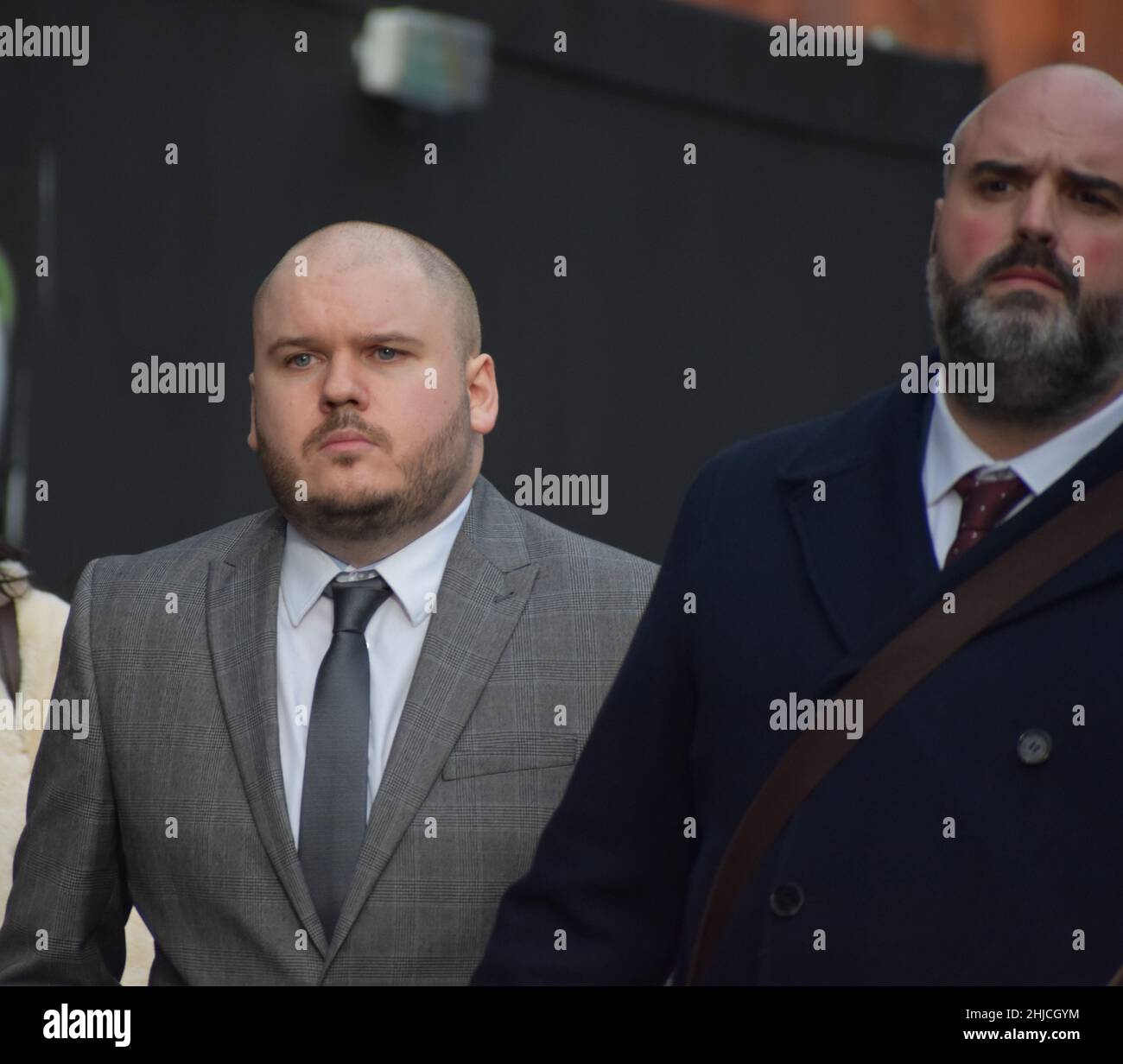 PC Jack Green, 28, (left) outside Birmingham Magistrates' Court where ...