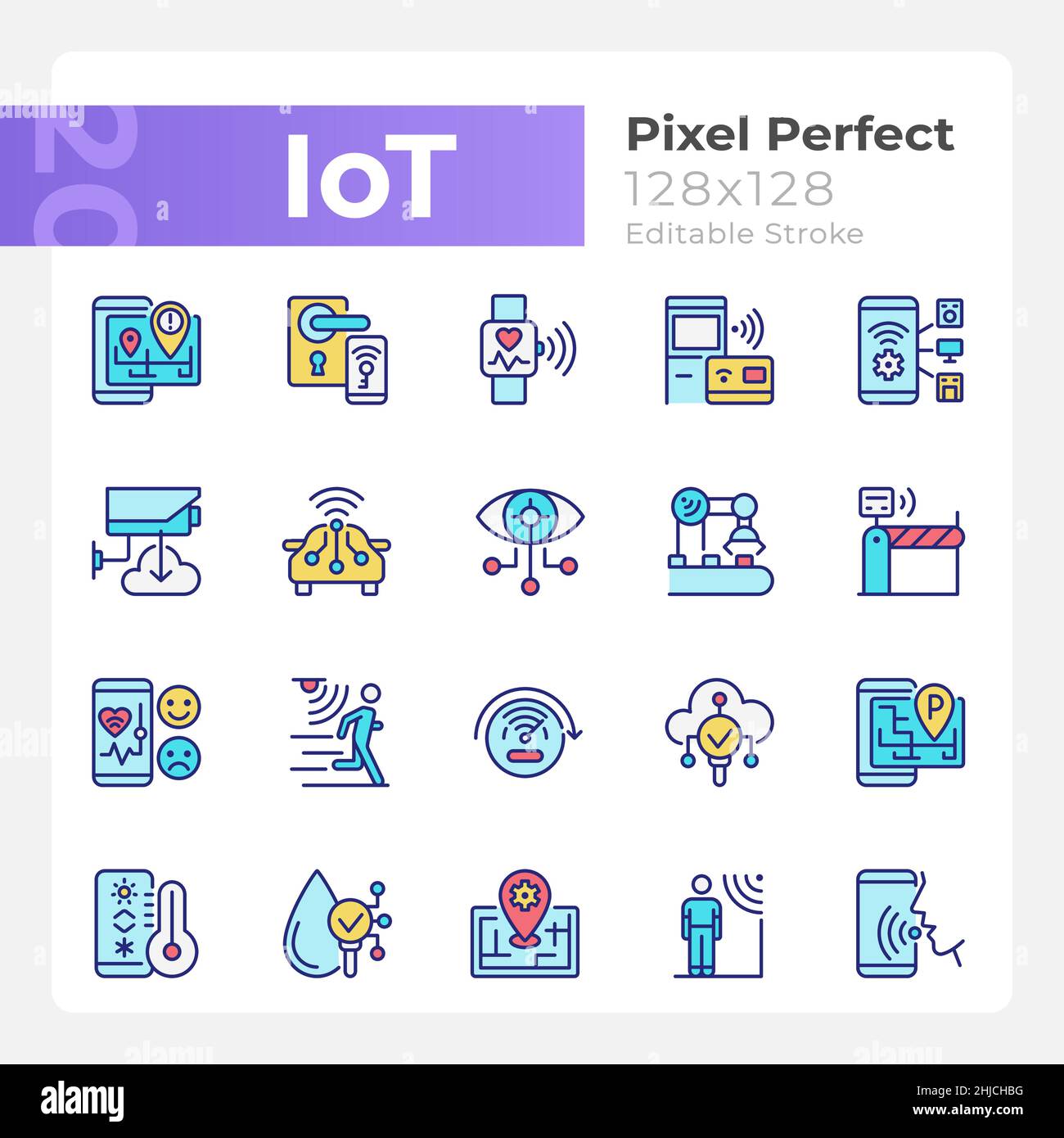 IoT pixel perfect RGB color icons set Stock Vector Image & Art - Alamy IoT pixel perfect RGB color icons set Stock Vector Image & Art - Alamy