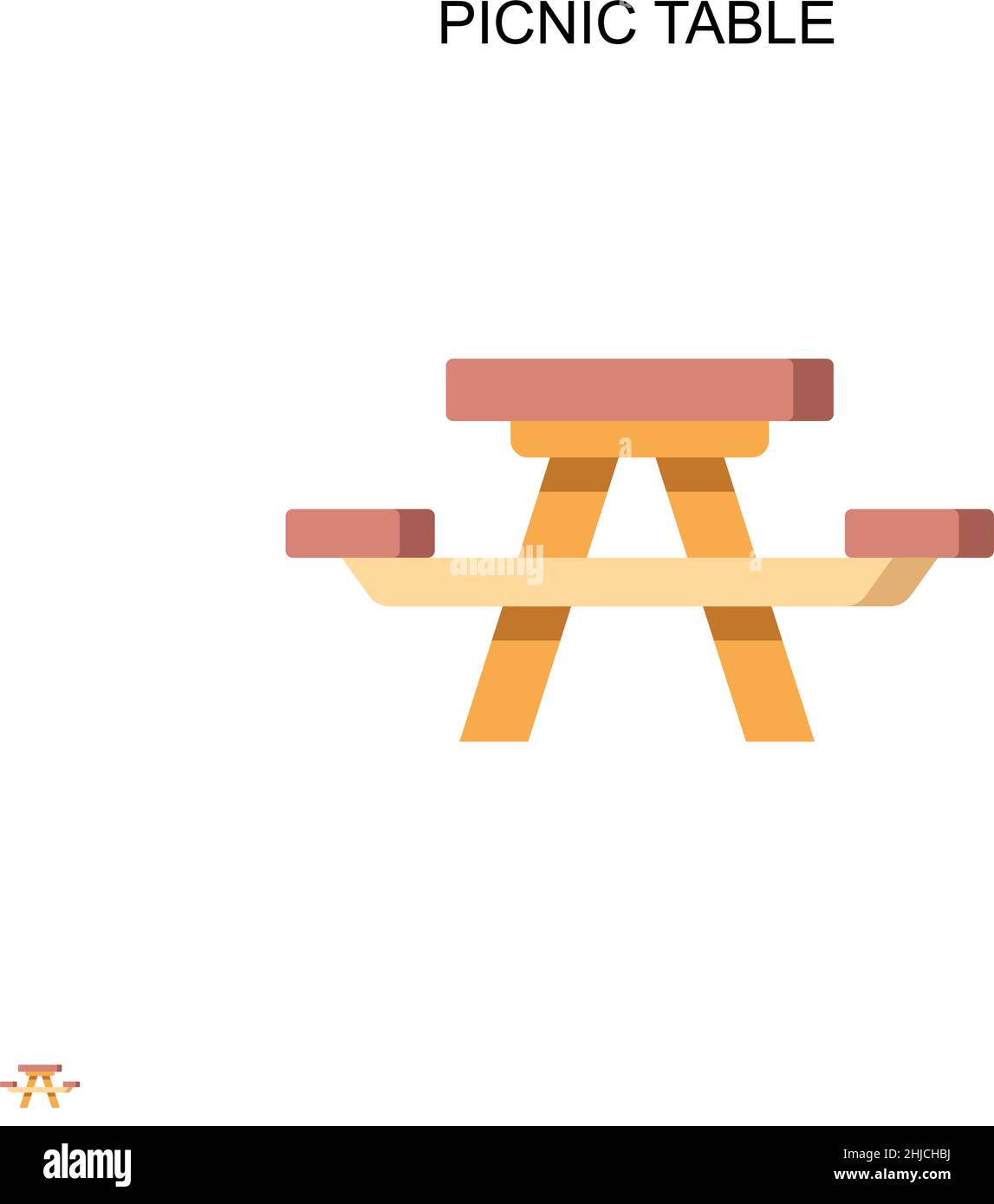 Picnic Table Icon Png