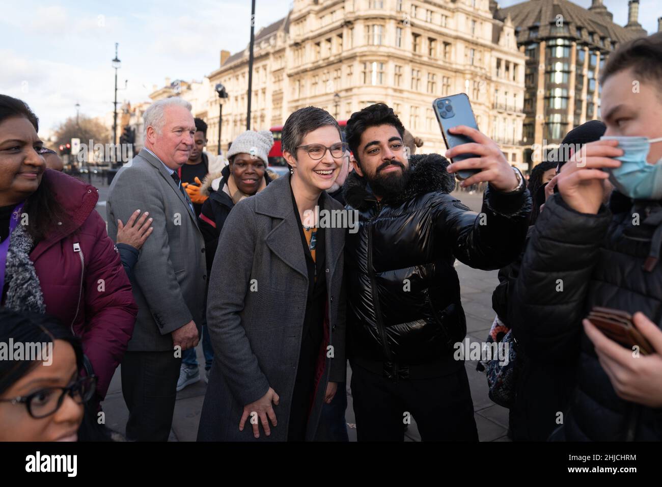 Disabilities minister, Chloe Smith joins members of the deaf community ...