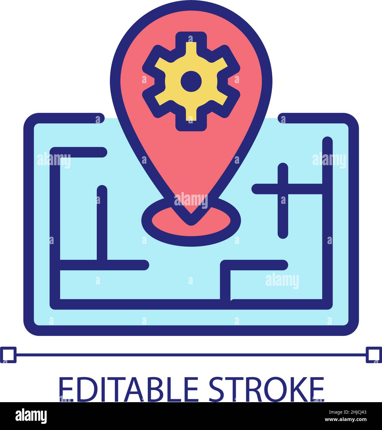 Mapping technology Stock Vector Images - Alamy