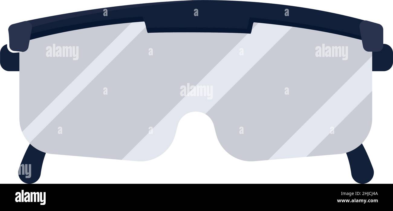 lab goggles icon on white background Stock Vector Image & Art - Alamy