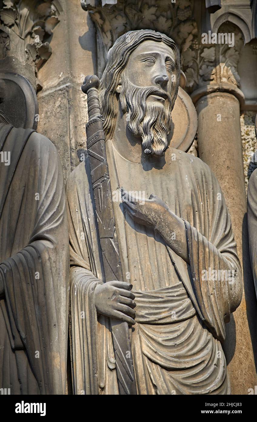 Chartres Cathedral Sculptures