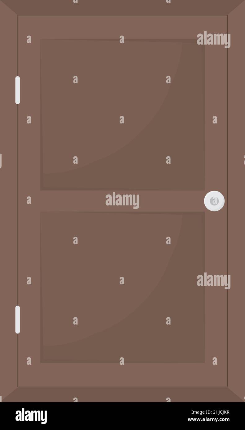 house door icon on white background Stock Vector Image & Art - Alamy