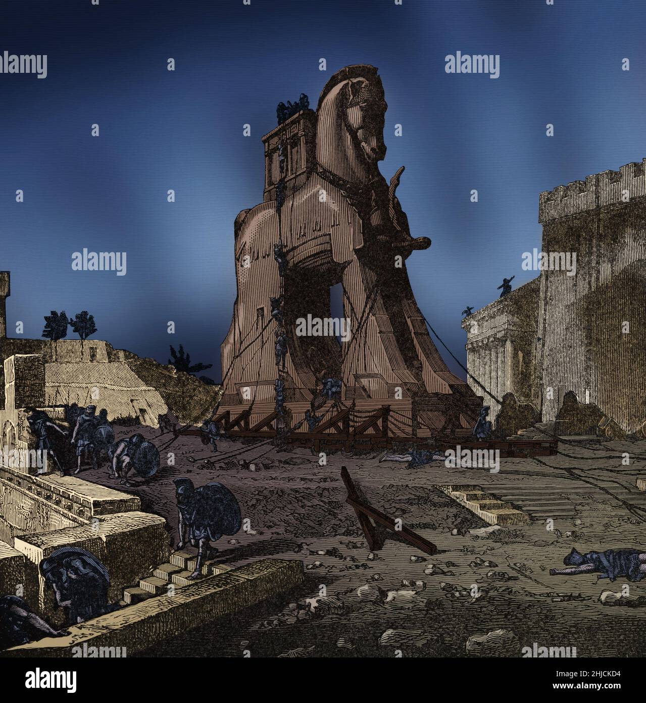 The Trojan Horse is a tale from the Trojan War about the stratagem that ...