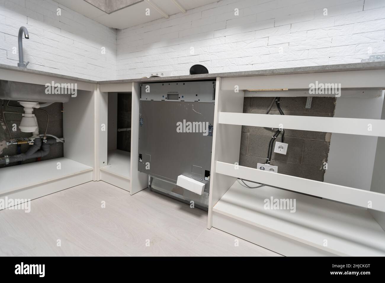 Custom kitchen in various of installation base cabinets kitchen remodel ...