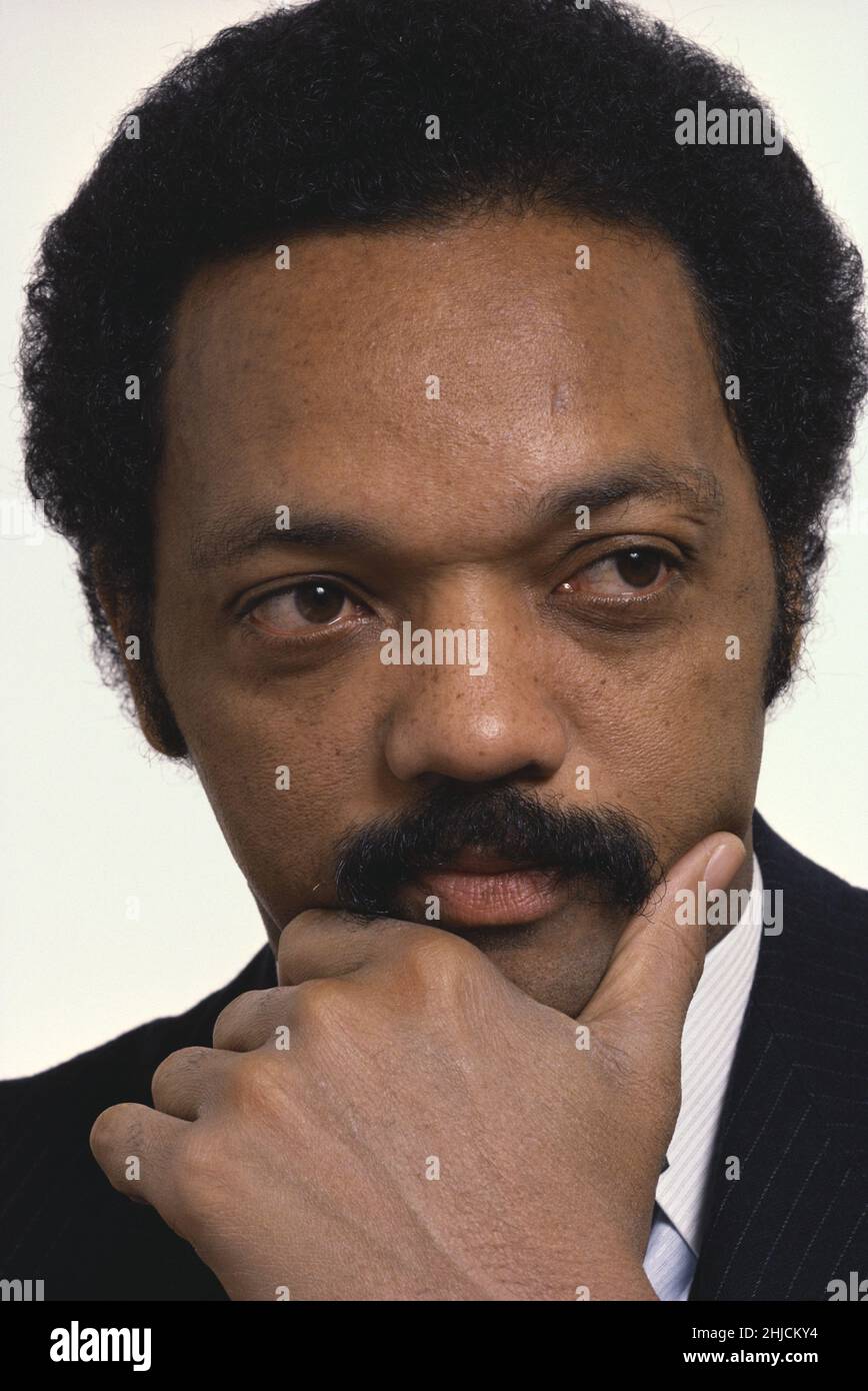 1984 jesse jackson hi-res stock photography and images - Alamy
