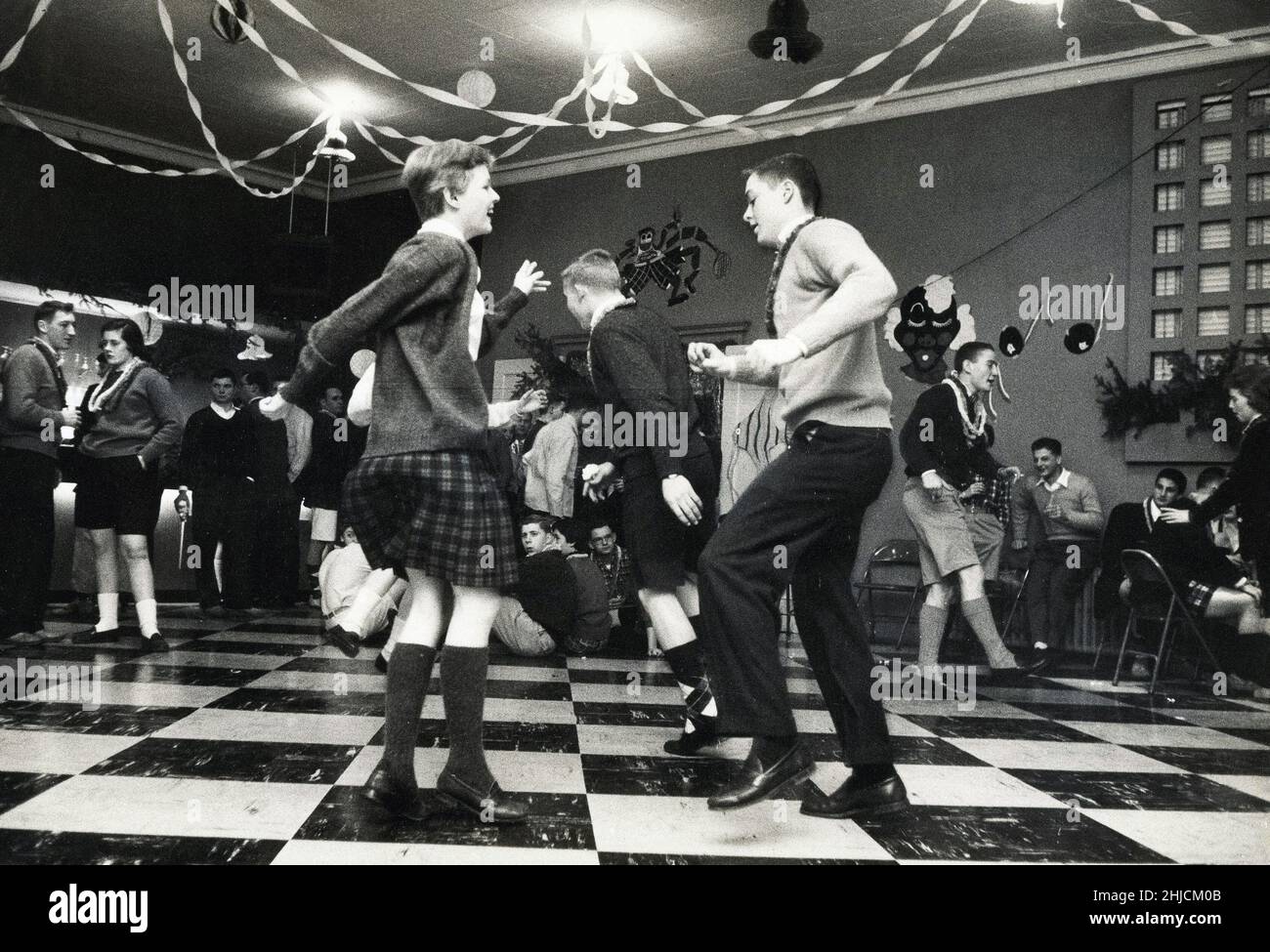 Young dancers circa 1963 in Buffalo, New York Stock Photo - Alamy