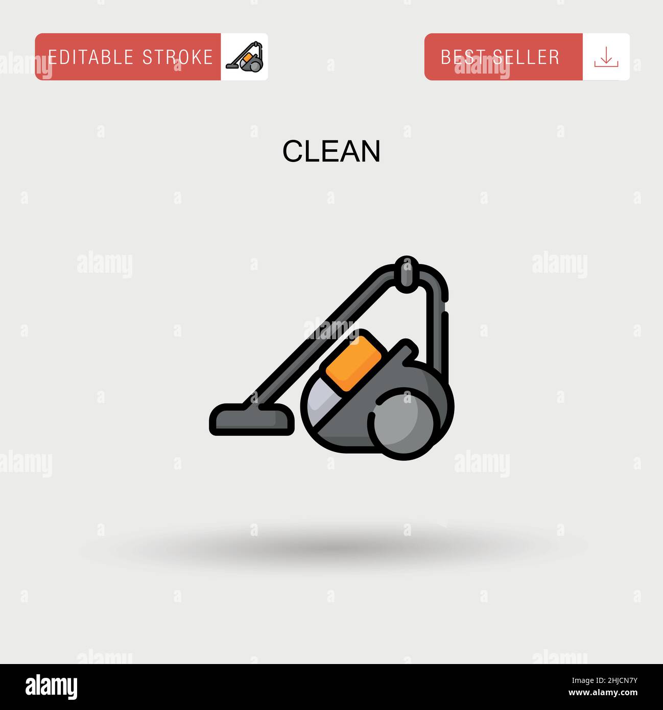 Clean Simple vector icon Stock Vector Image & Art - Alamy