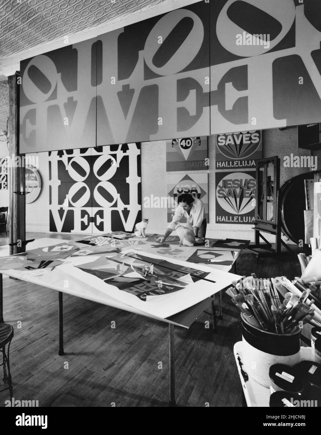 Robert Indiana High Resolution Stock Photography and Images - Alamy