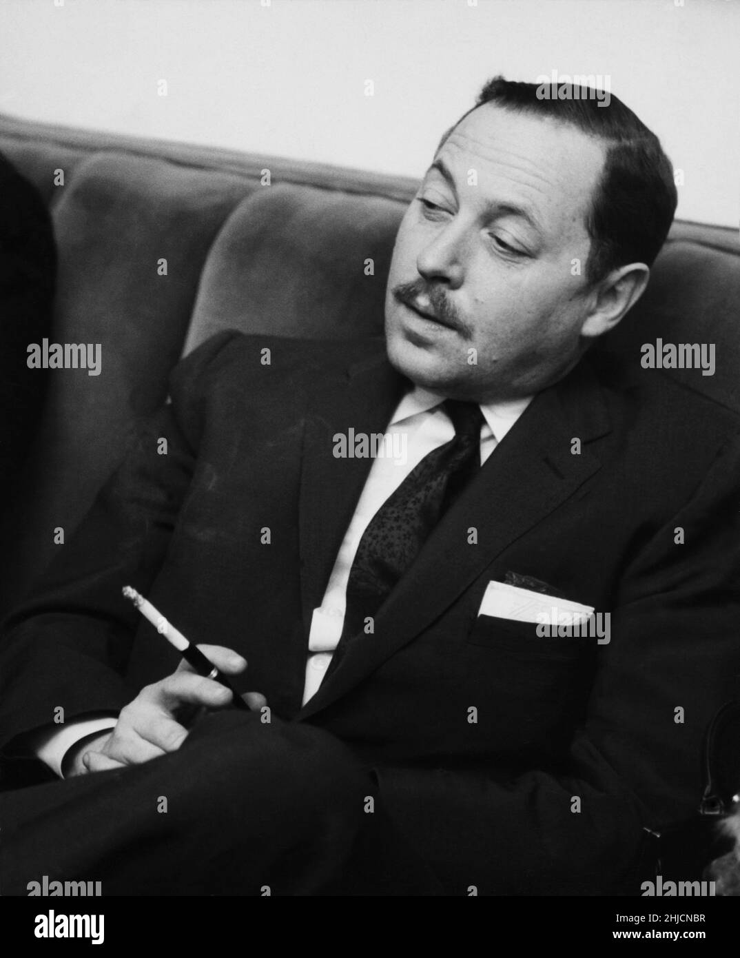 American playwright Tennessee Williams (1911 - 1983), author of "A ...