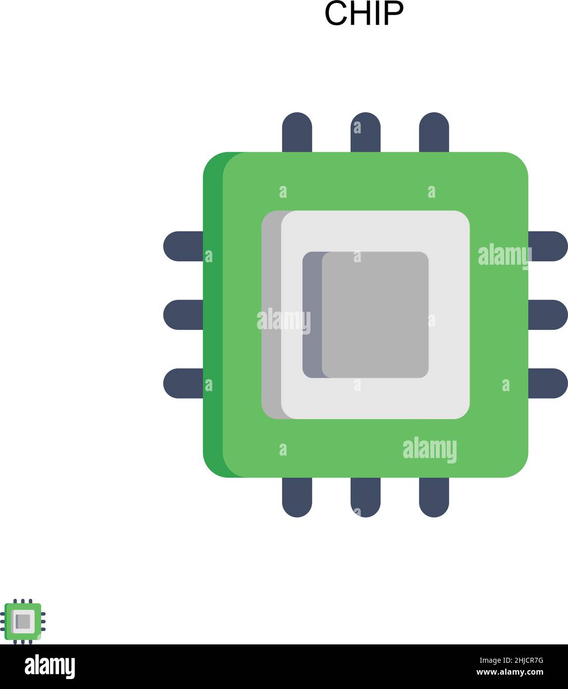 Fried potato Stock Vector Images - Alamy