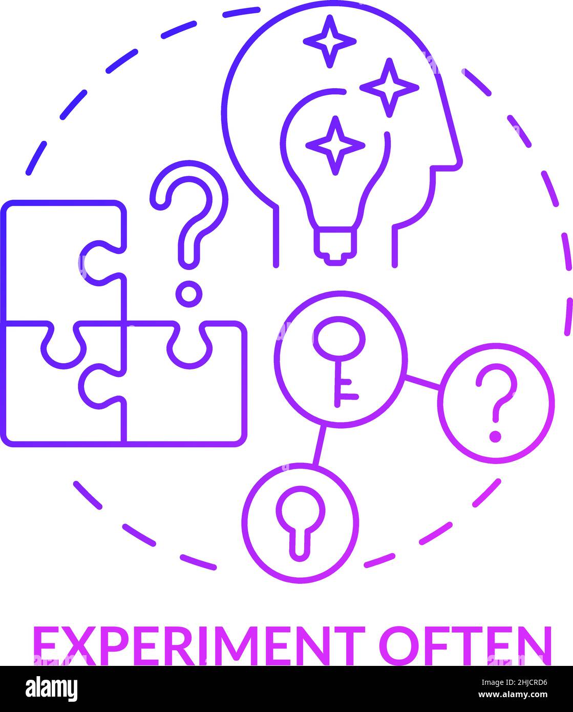 Modern experimentation Stock Vector Images - Alamy