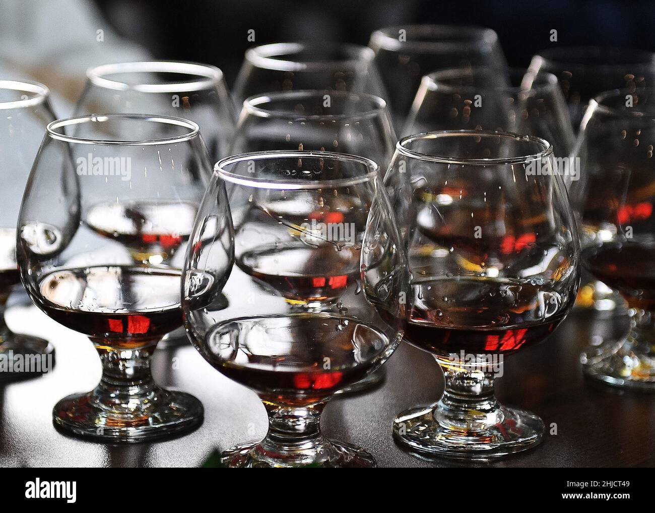 Cognac tasting at the Yerevan Brandy Factory CJSC "MAP". Genre ...