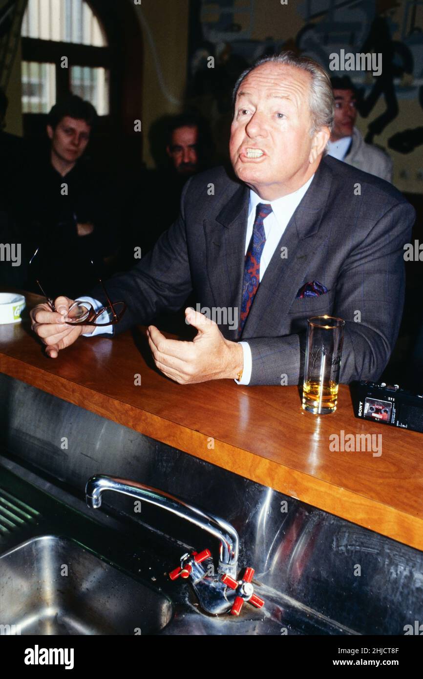 Archives 90ies: Far right politician Jean-Marie Le Pen, France, 1990 ...