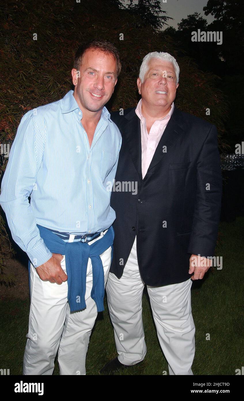August 15, 2009, East Hampton, New York, USA: Fashion Designer Dennis ...