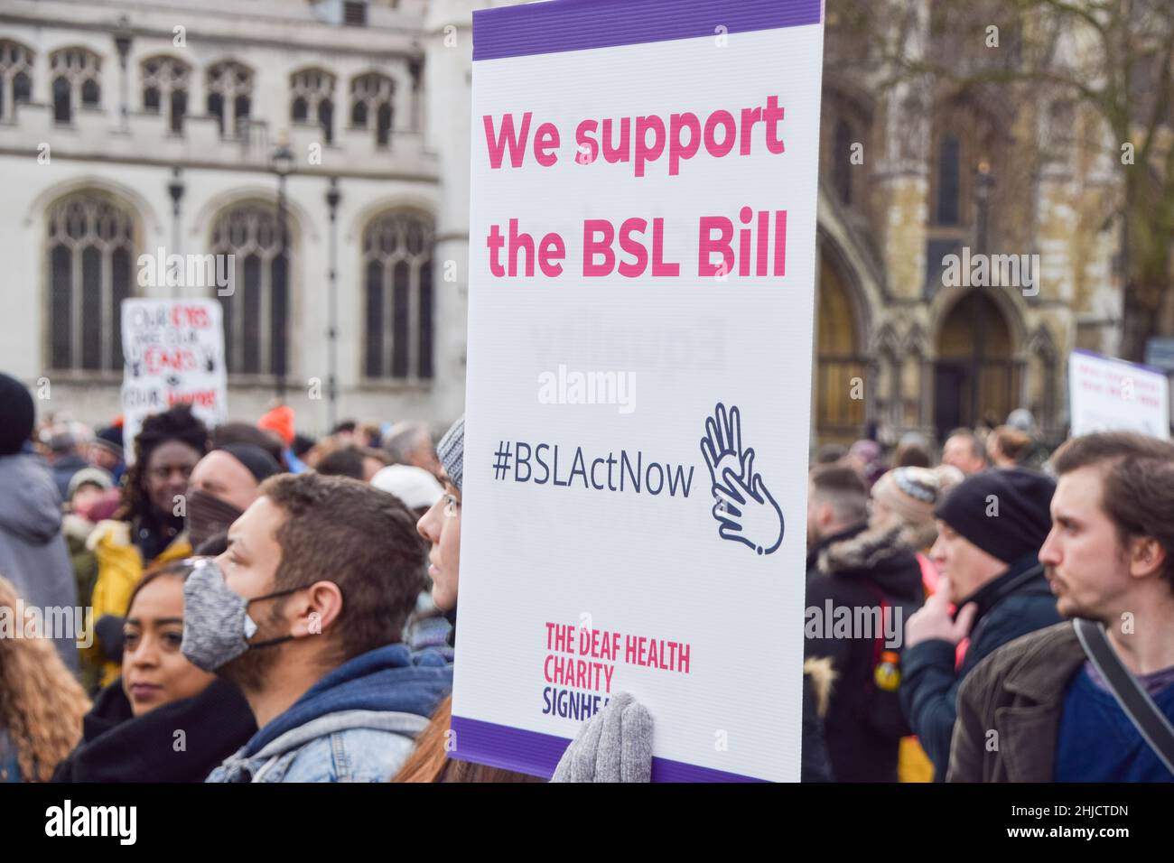 British Sign Language Bill High Resolution Stock Photography and Images ...