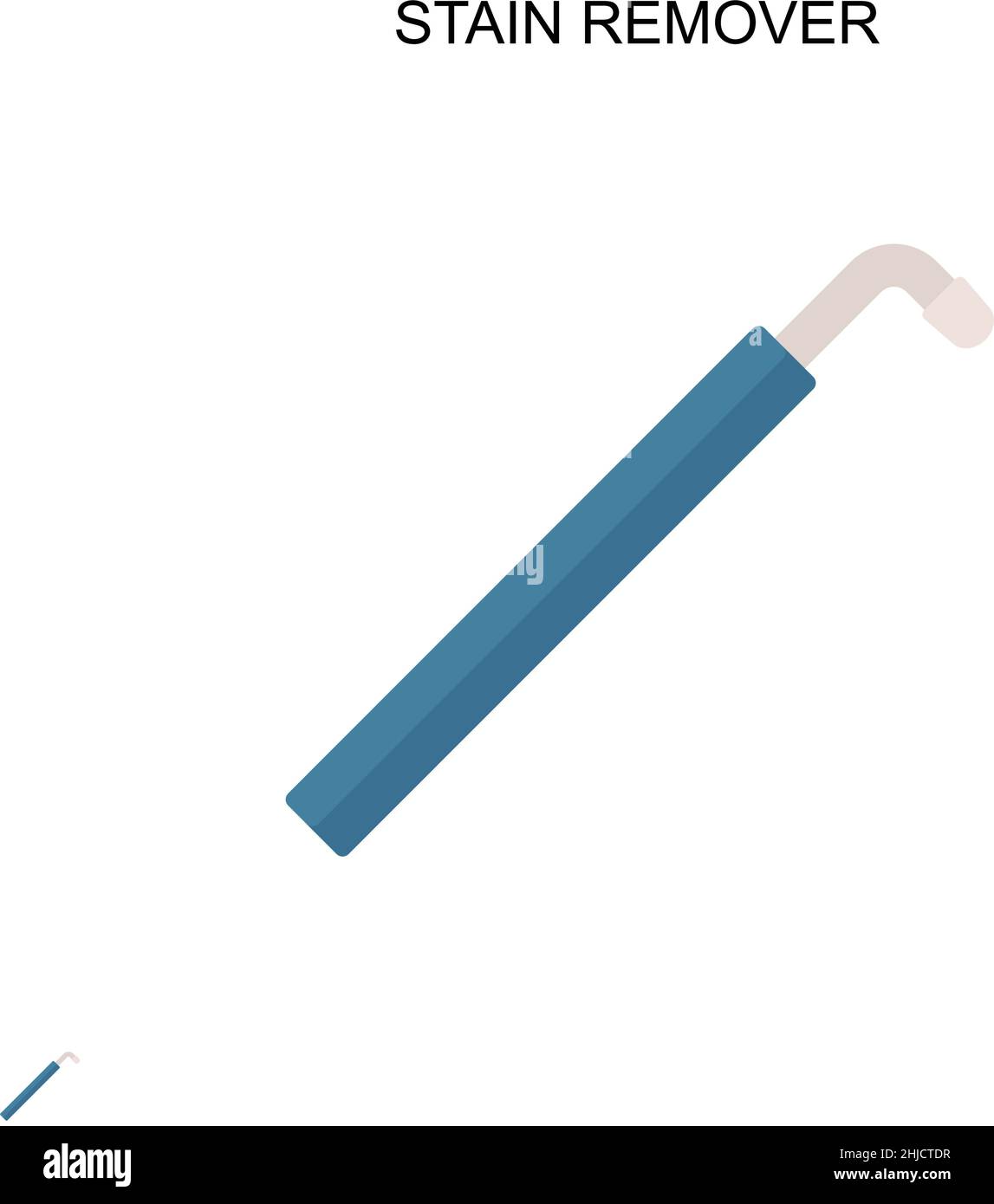 Stain remover Simple vector icon. Illustration symbol design template ...