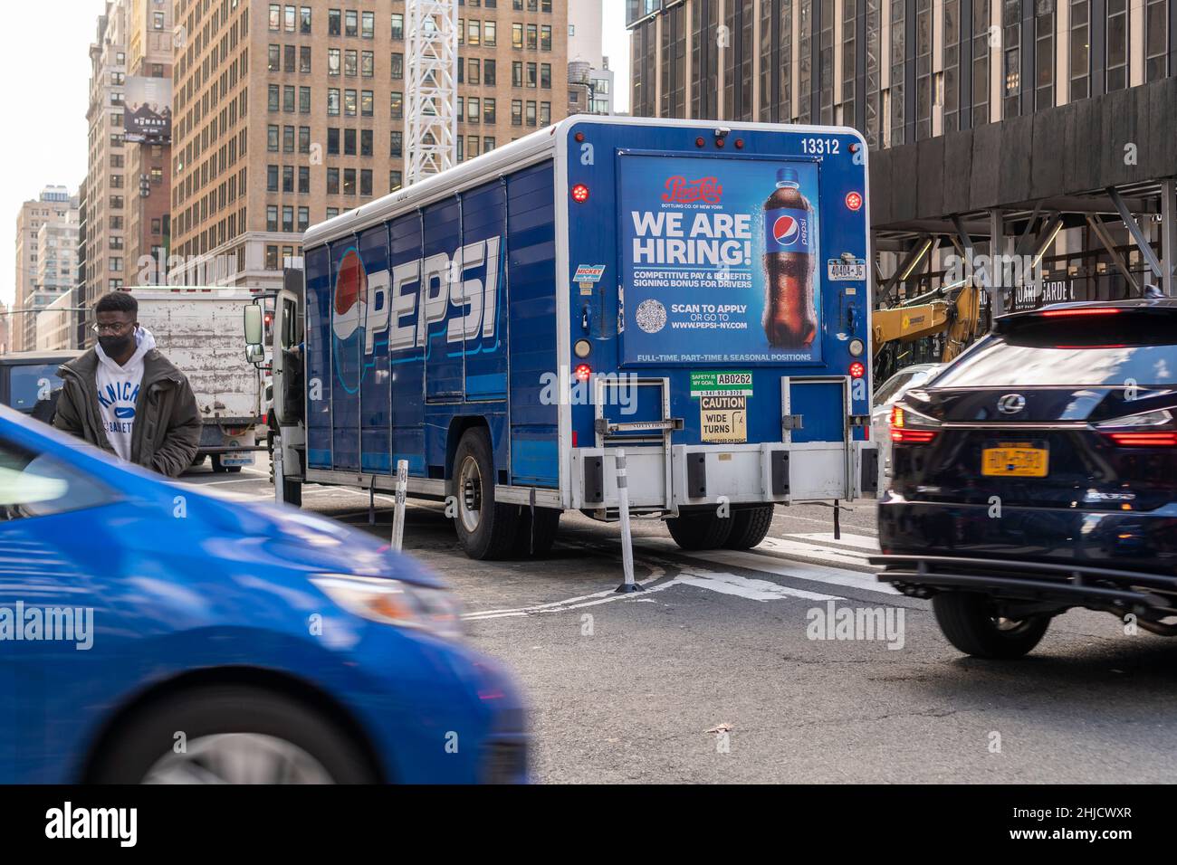 Pepsi cola delivery truck hi-res stock photography and images - Alamy