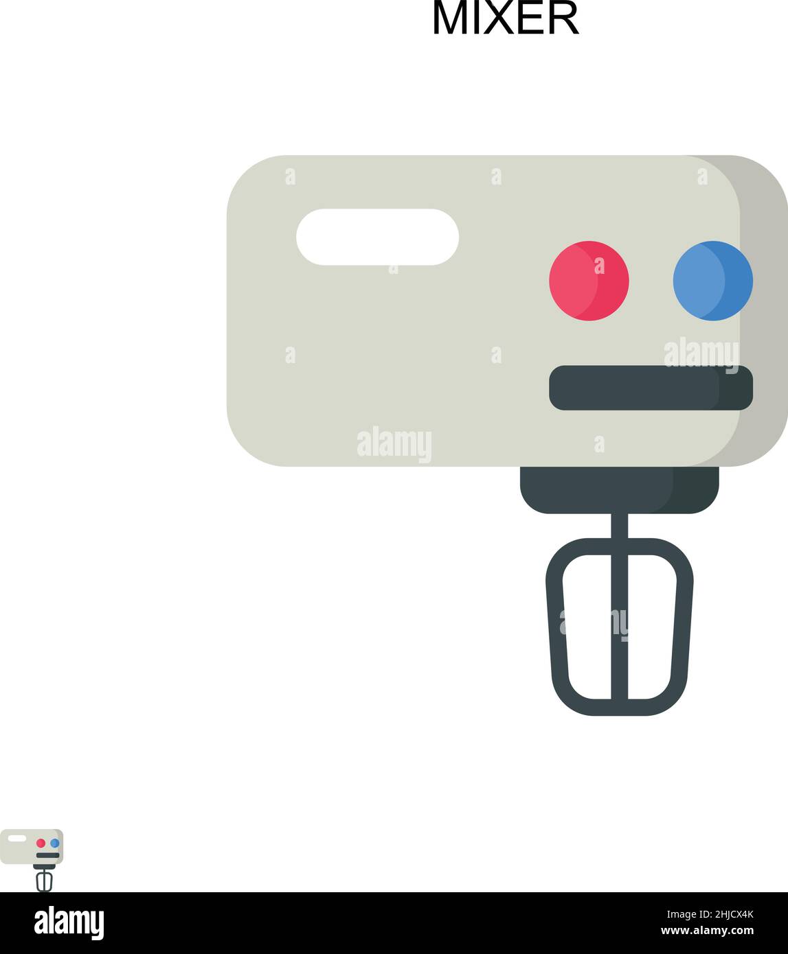 Domestic mixer Stock Vector Images - Alamy