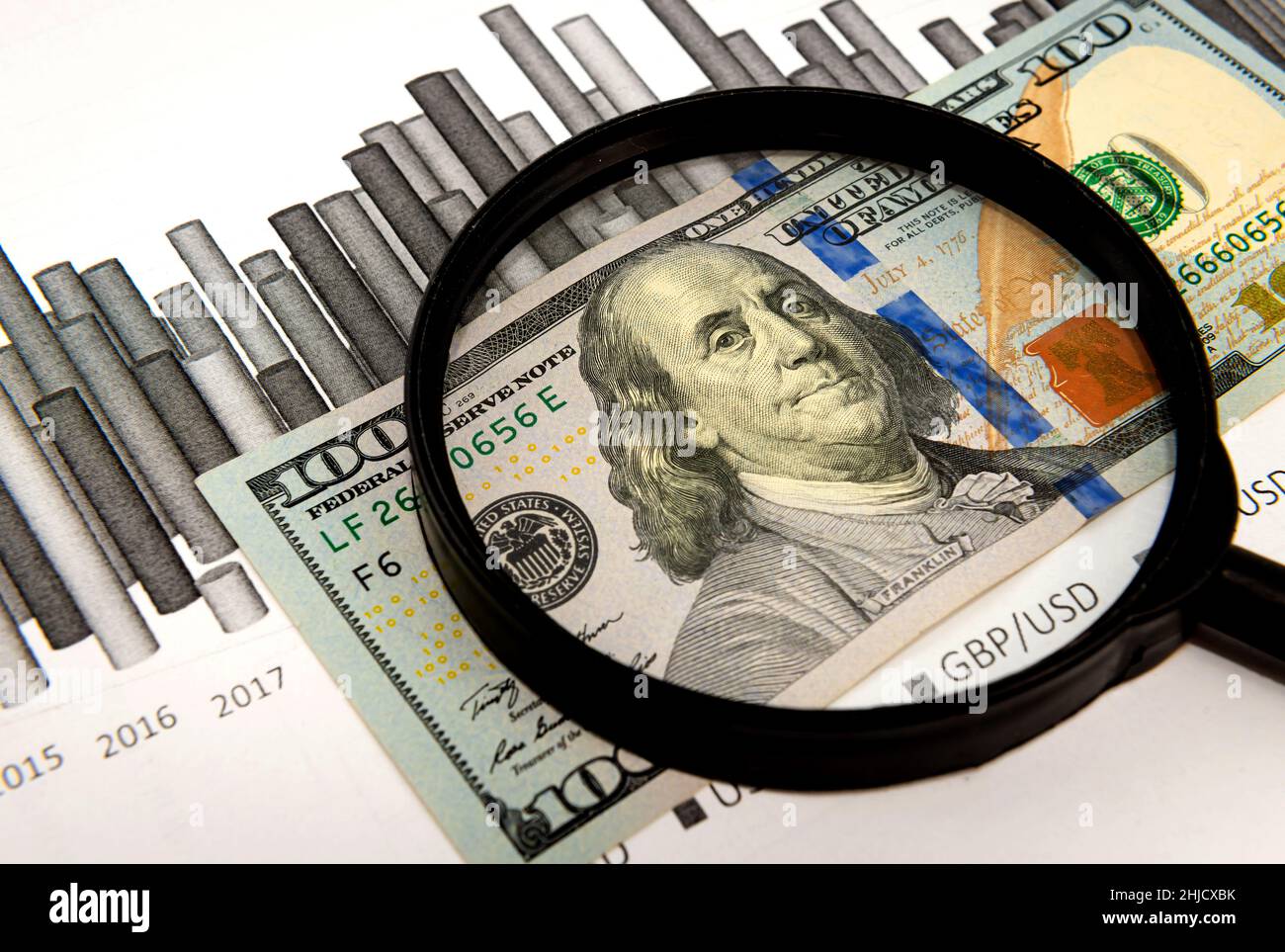Diagram of 100 dollars hi-res stock photography and images - Alamy