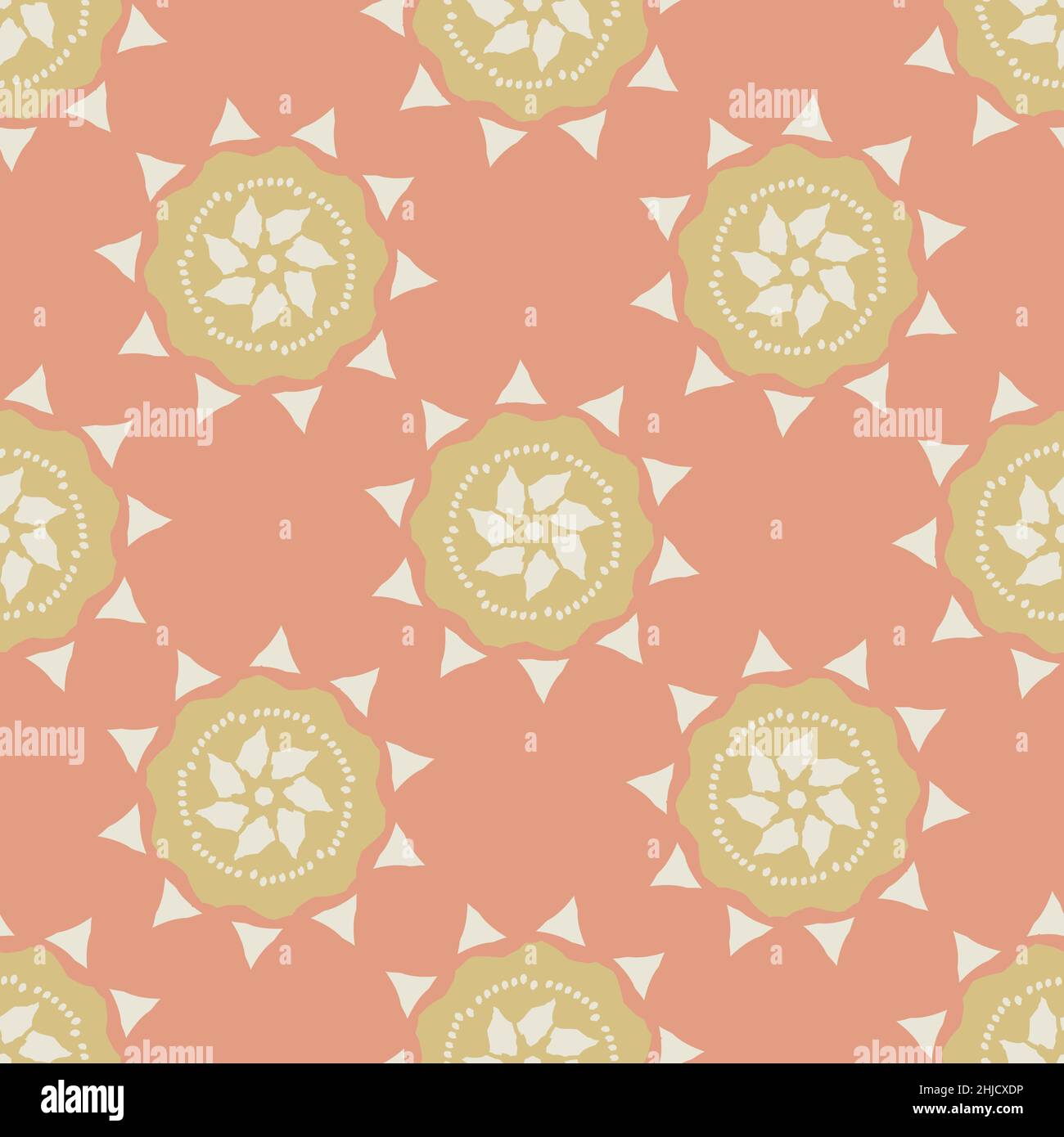 Gender neutral sunshine seamless vector background. Simple whimsical ...