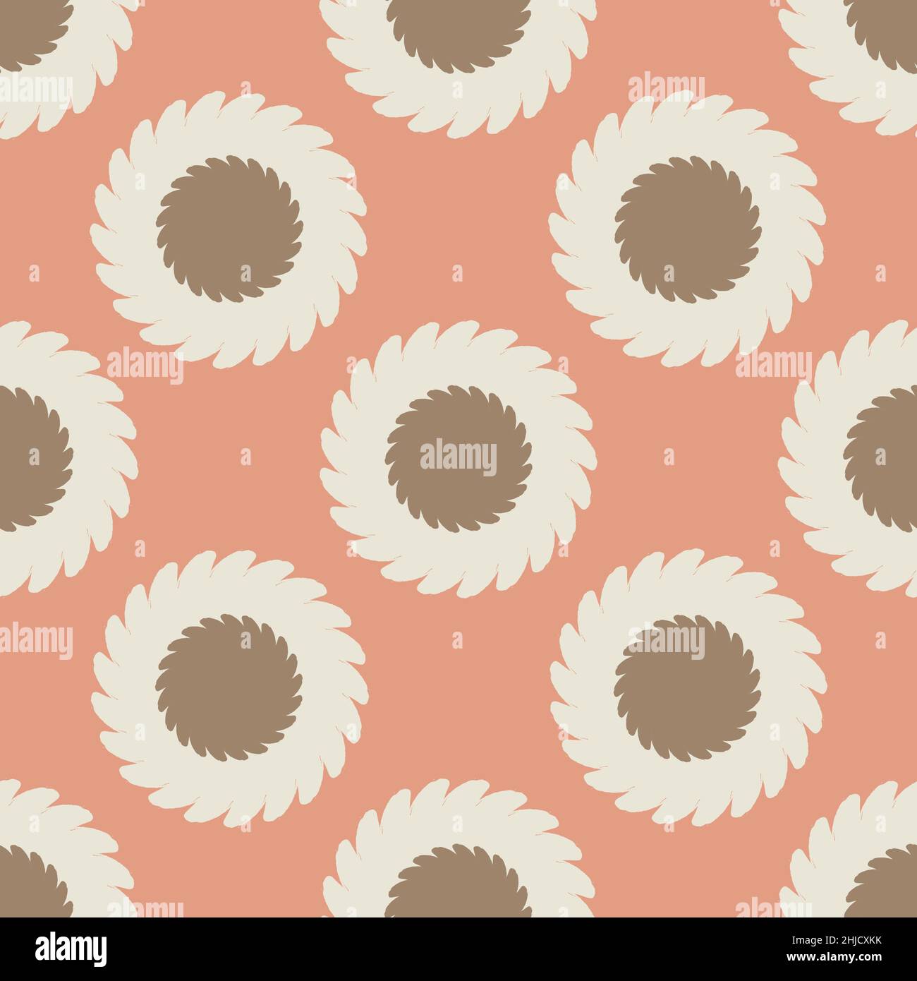 Gender neutral sunshine seamless vector background. Simple whimsical ...