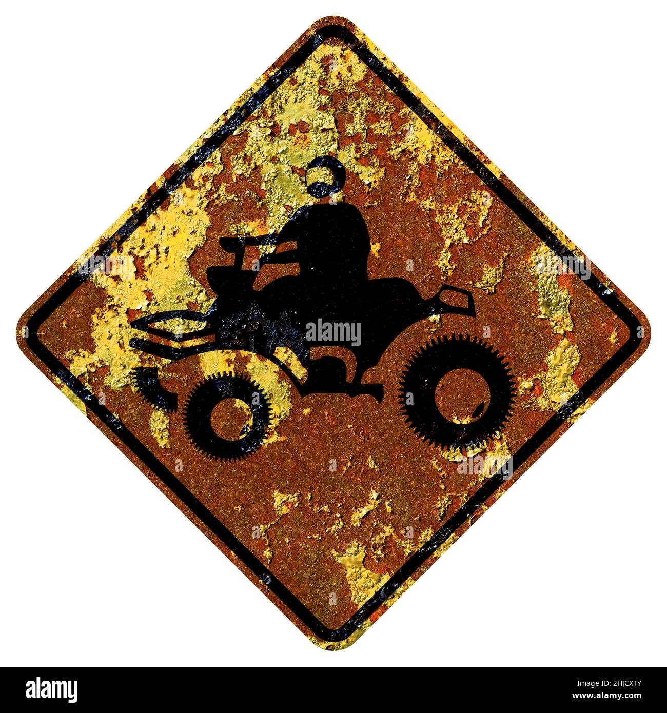 Atv crossing Cut Out Stock Images & Pictures - Alamy
