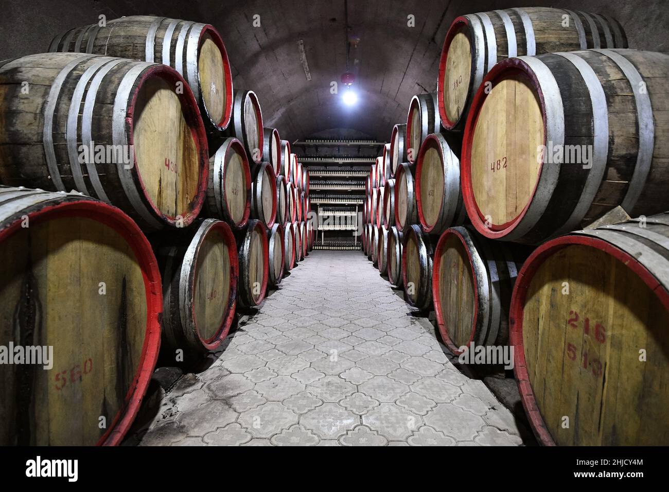 Yerevan brandy factory CJSC "MAP". Genre photography. Shop for storage ...