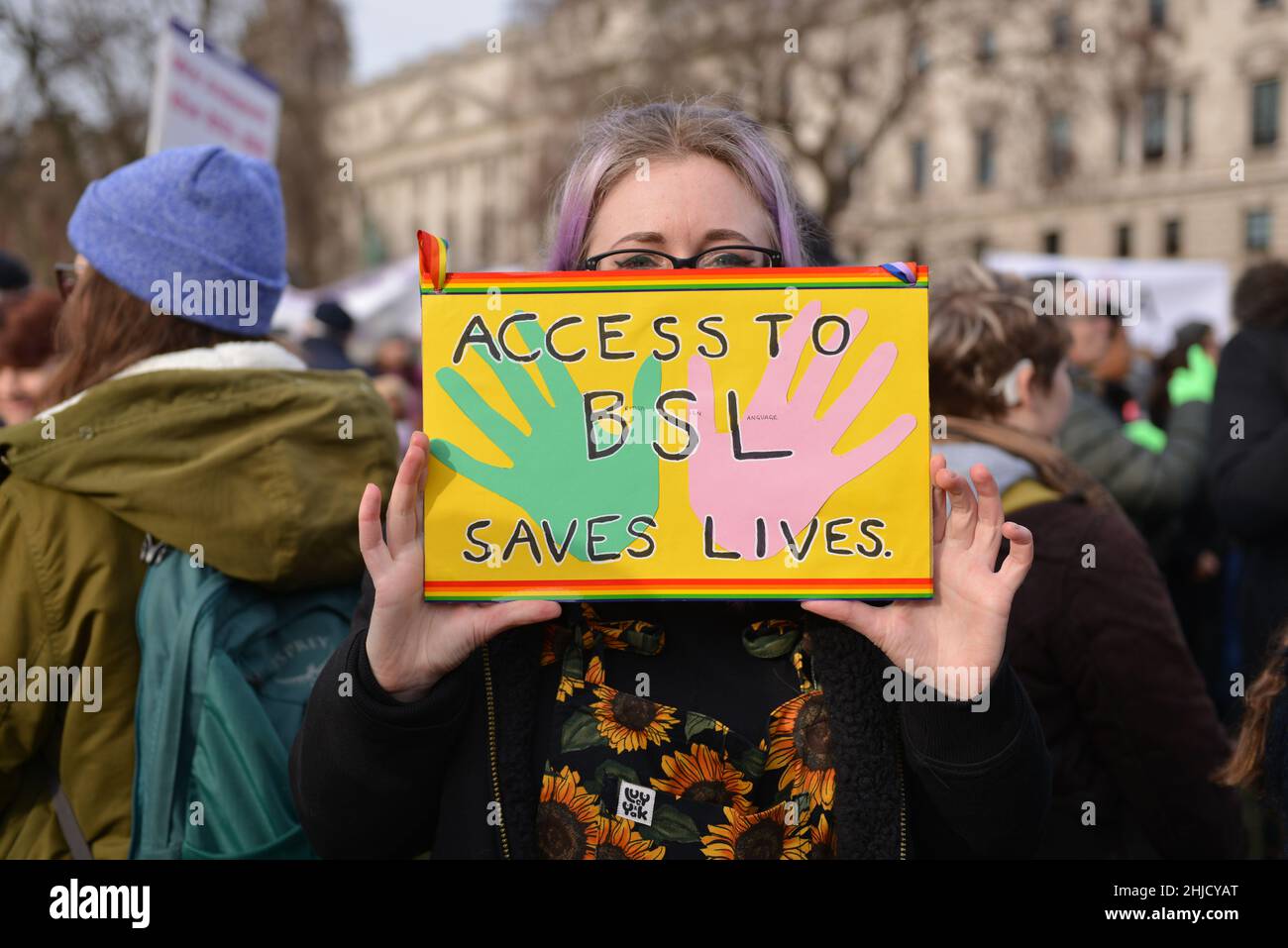 British sign language bill hi-res stock photography and images - Alamy