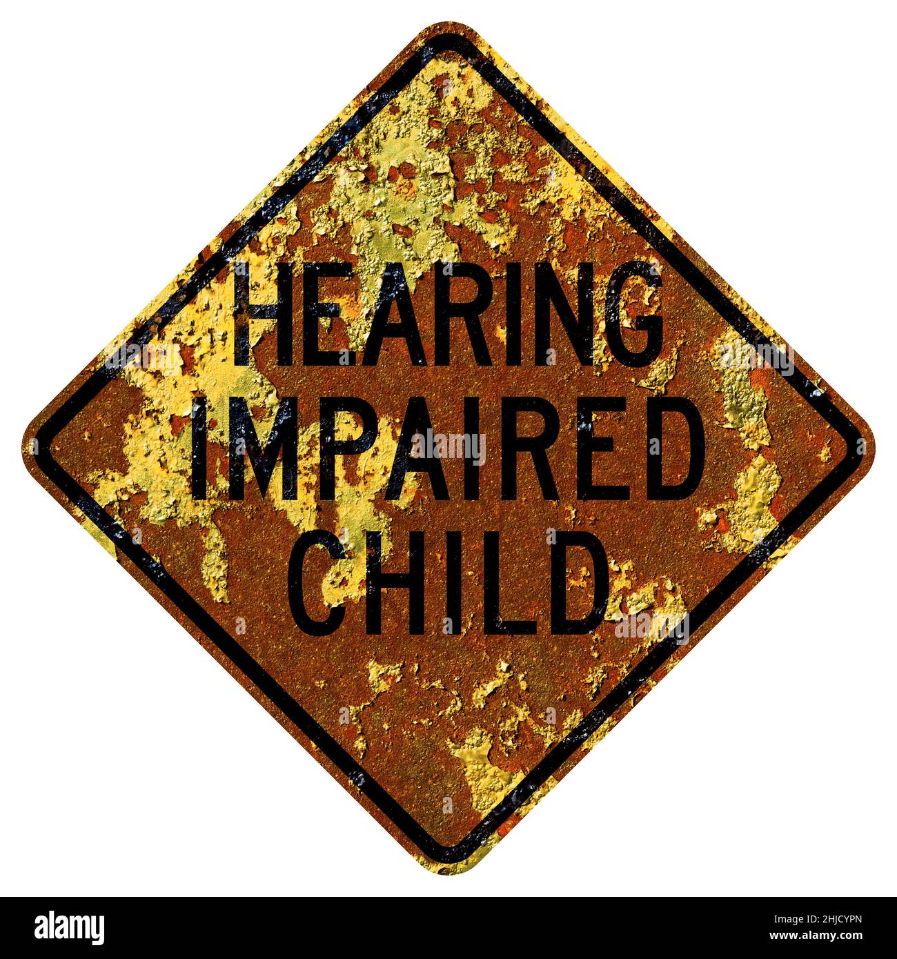 Hearing impaired child Cut Out Stock Images & Pictures - Alamy