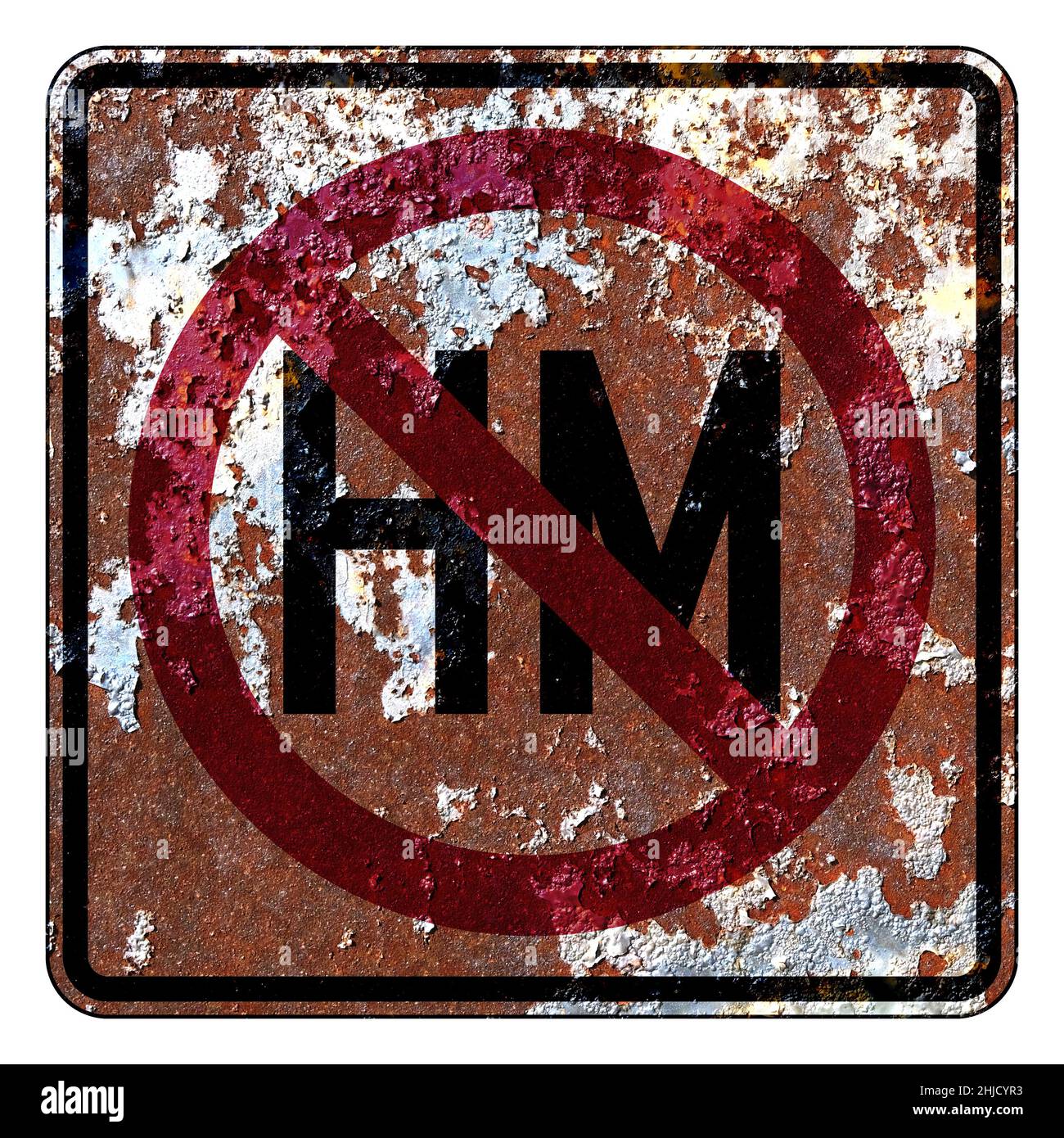 Prohibited material Cut Out Stock Images & Pictures - Alamy