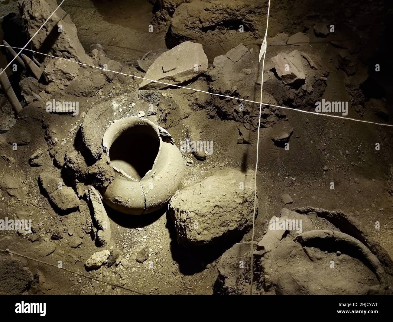 The Areni karst cave, also known as the Bird Cave, is located in the ...