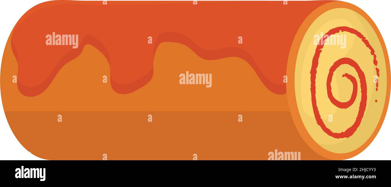 swiss roll icon on white background Stock Vector Image & Art - Alamy