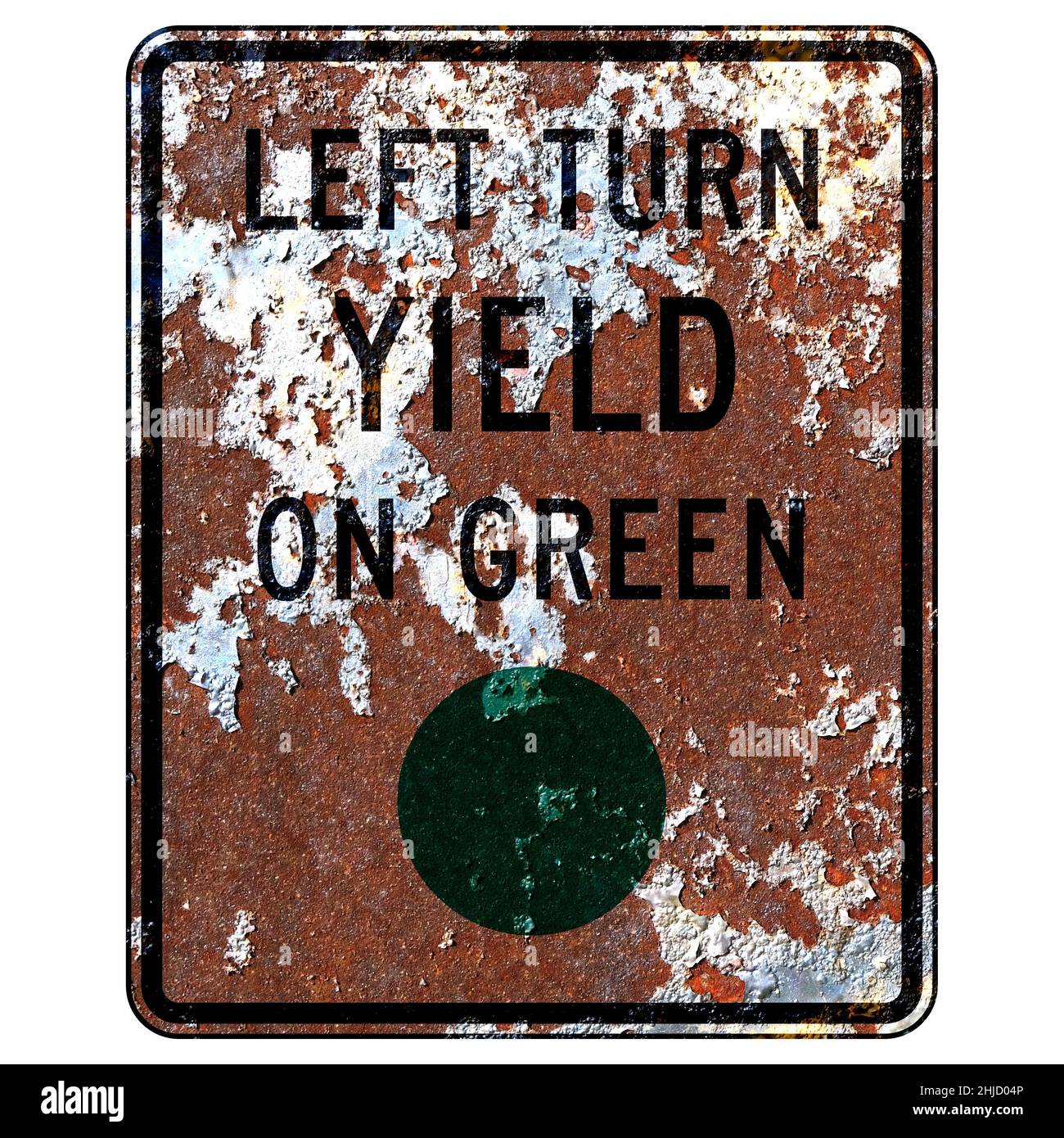 Drive on the left sign Cut Out Stock Images & Pictures - Alamy