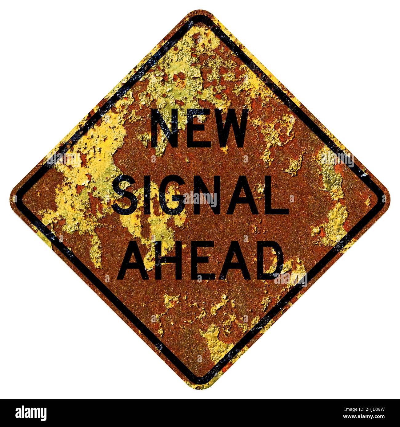 New and old signs Cut Out Stock Images & Pictures - Alamy