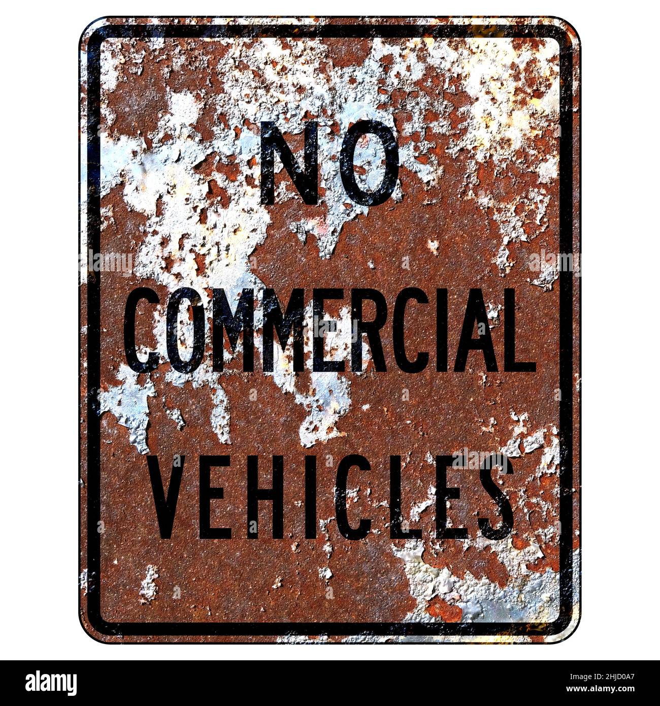 Old commercial street Cut Out Stock Images & Pictures - Alamy