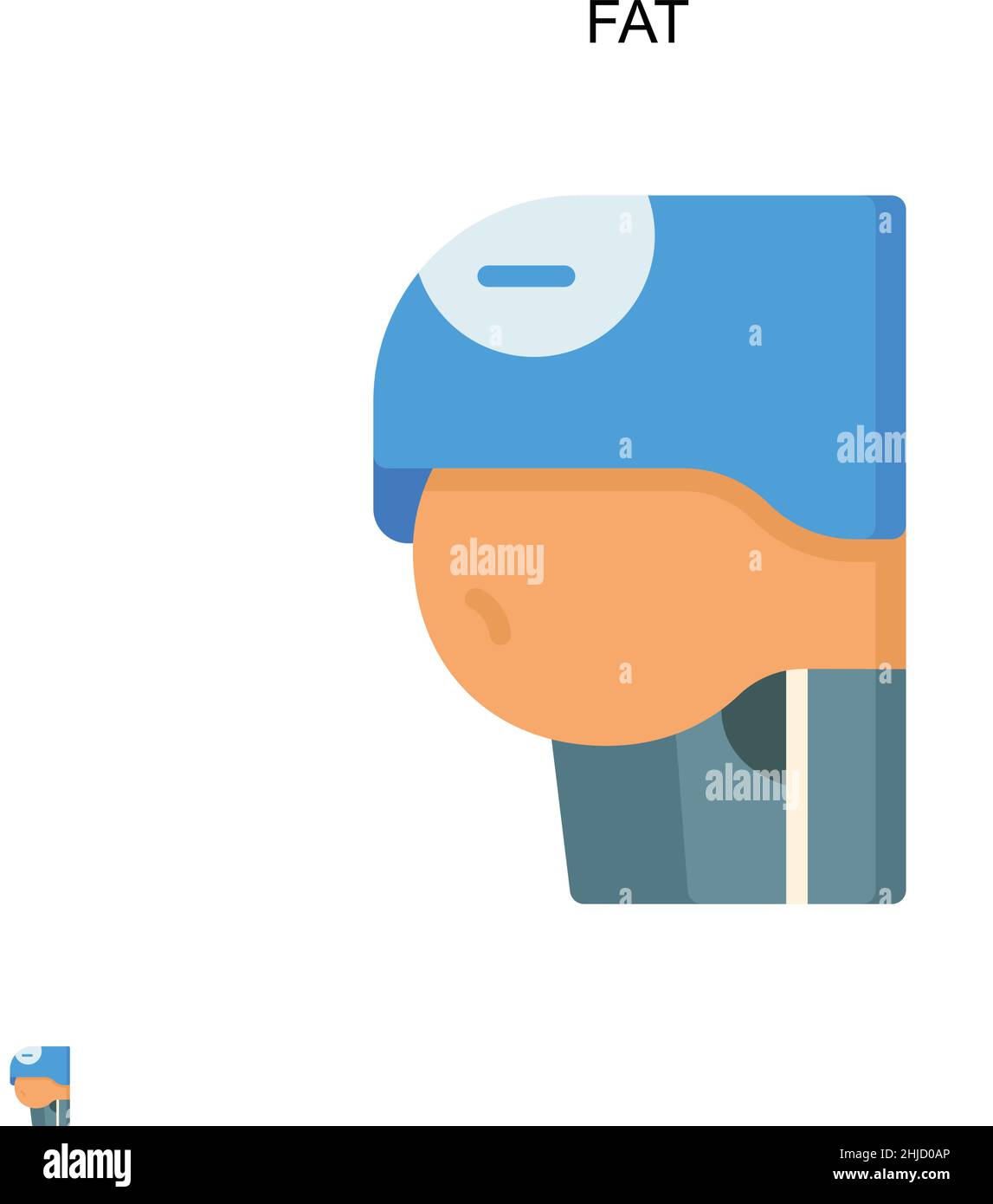 Fat woman eating Stock Vector Images - Alamy