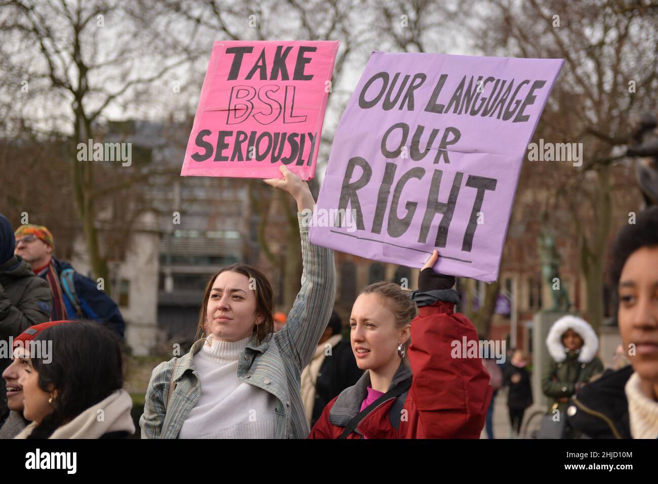 British sign language bill hi-res stock photography and images - Alamy