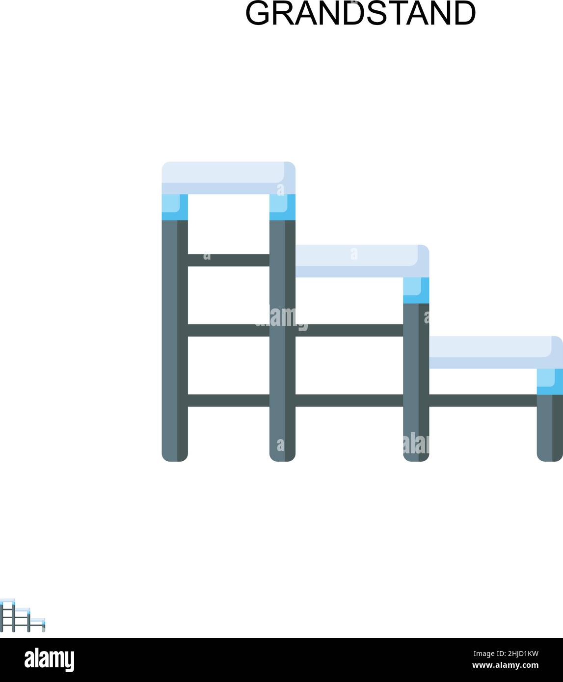 Spectator seating Stock Vector Images - Alamy