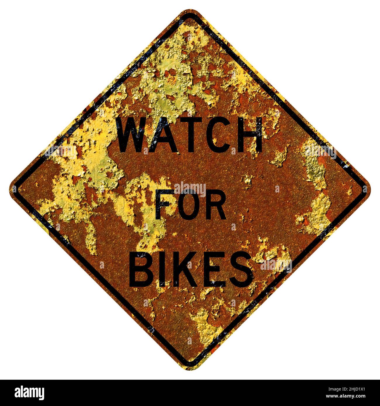Bikes sign Cut Out Stock Images & Pictures - Alamy