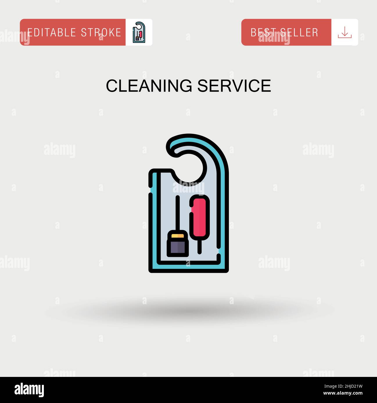 Woman cleaning apartment man Stock Vector Images - Alamy