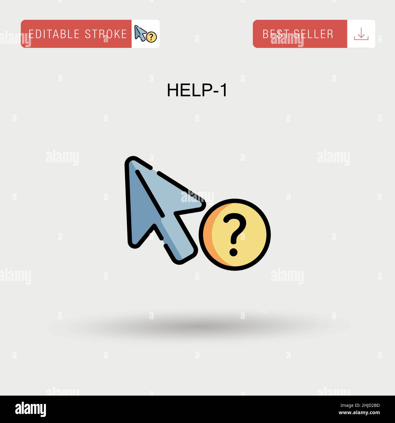 Business help concept outline Stock Vector Images - Alamy