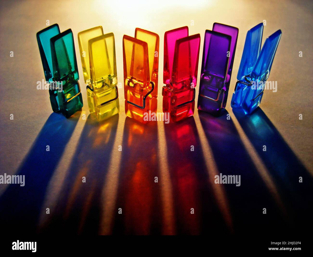 Acrylic pegs hi-res stock photography and images - Alamy