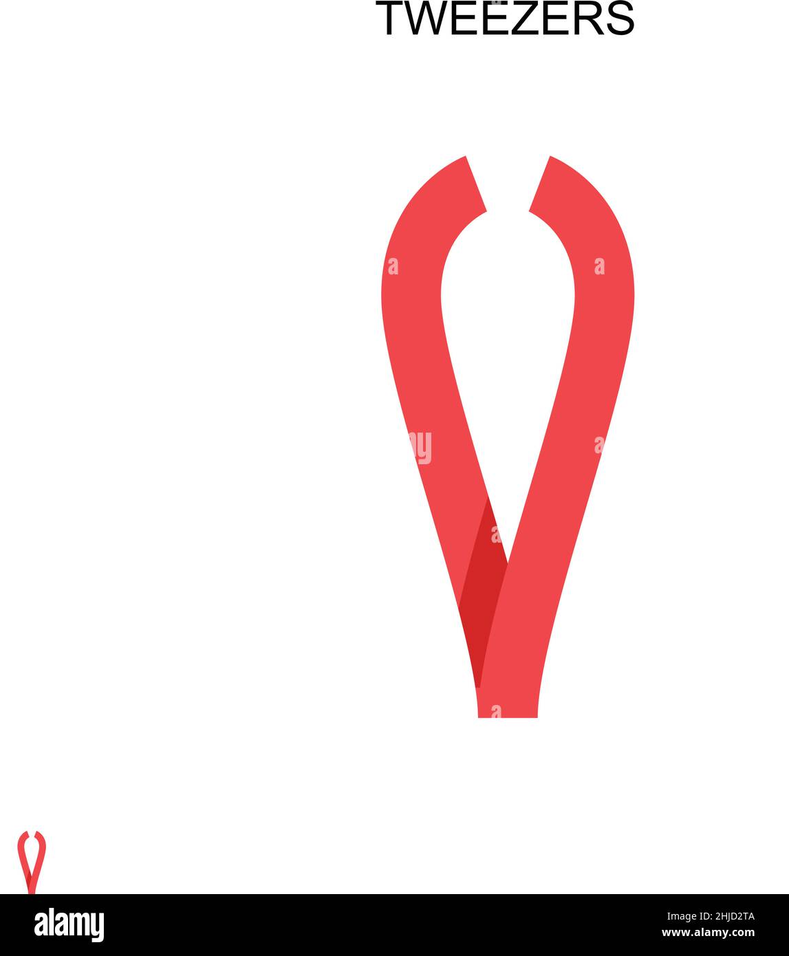 Tongs work tool Stock Vector Images - Alamy