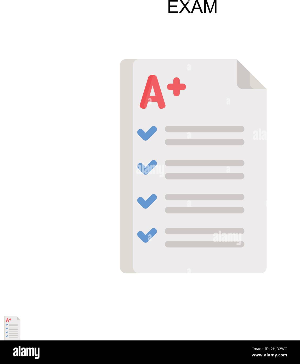 Business people checklist training icon Stock Vector Images - Alamy