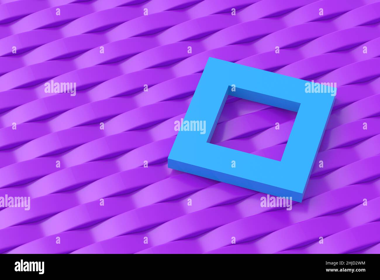 Simple shape of square. Geometrical figure. Abstract background. Copy ...