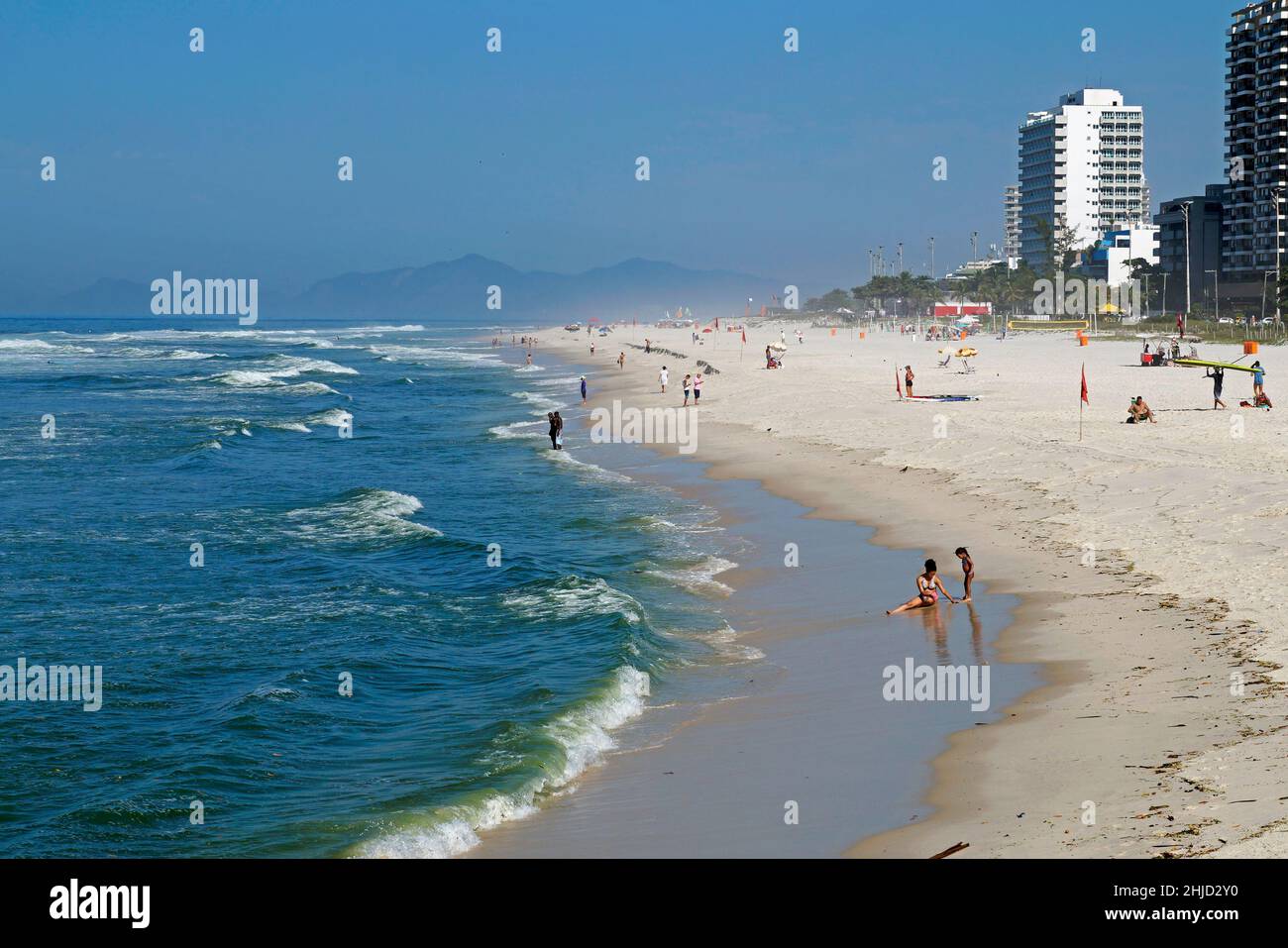 Barra da Tijuca Beach, Rio de Janeiro Stock Photo - Alamy