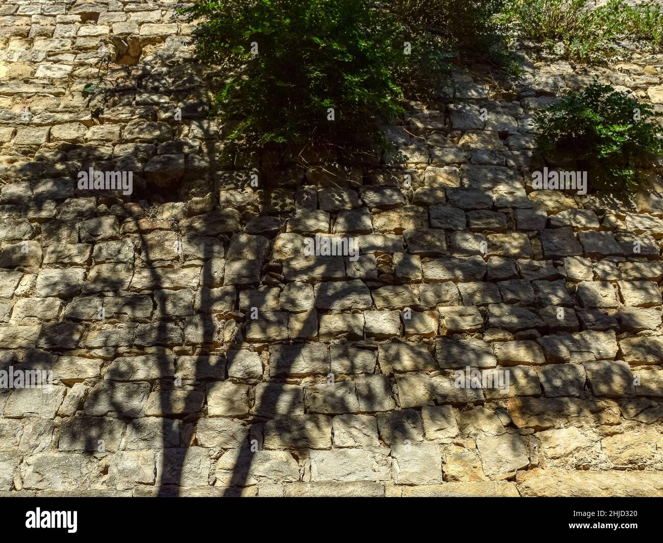 abstract wood shadow on stone wall, interesting texture Stock Photo - Alamy